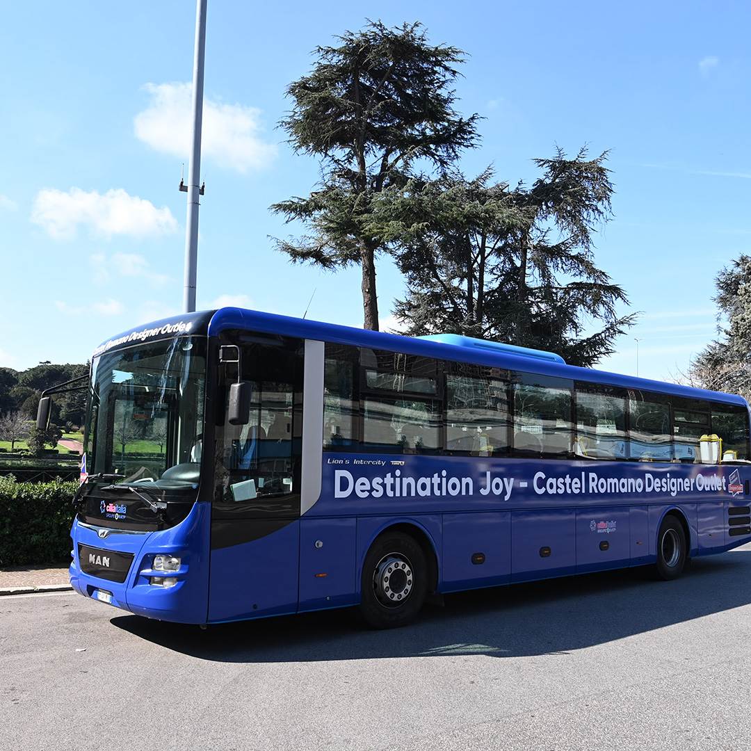 Shuttle Bus Eur Fermi| McArthurGlen Castel Romano Designer Outlet